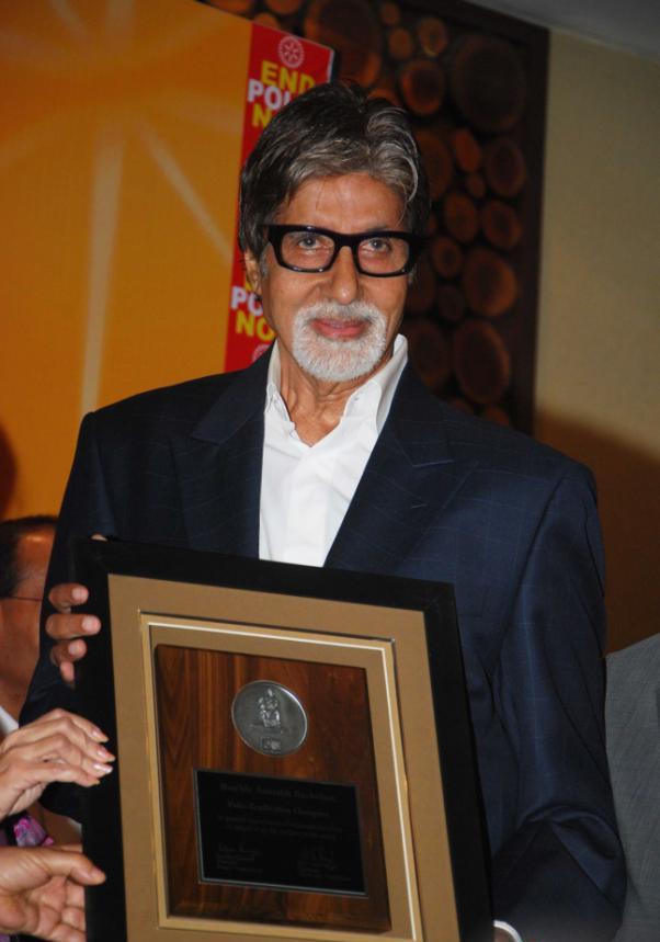 Amitabh At Rotary Polio Eradiction Awards Event - M9.news