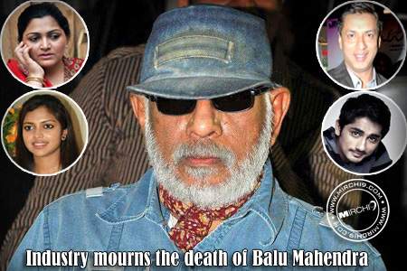 Industry mourns the death of Balu Mahendra - M9.news