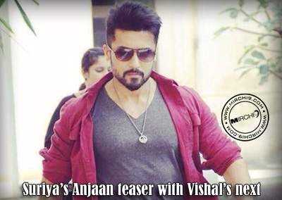 Suriya’s Anjaan teaser with Vishal’s next - M9.news