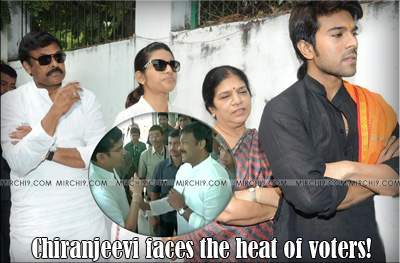 Chiranjeevi faces the heat of voters! - M9.news