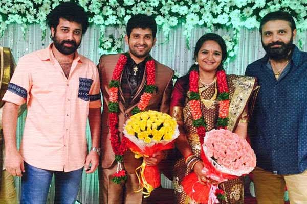 Actor Baladitya Wedding Reception, Actor Baladitya Marriage