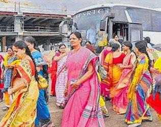 Velagapudi Hyderabad Telangana Goverment Employees Bus Service