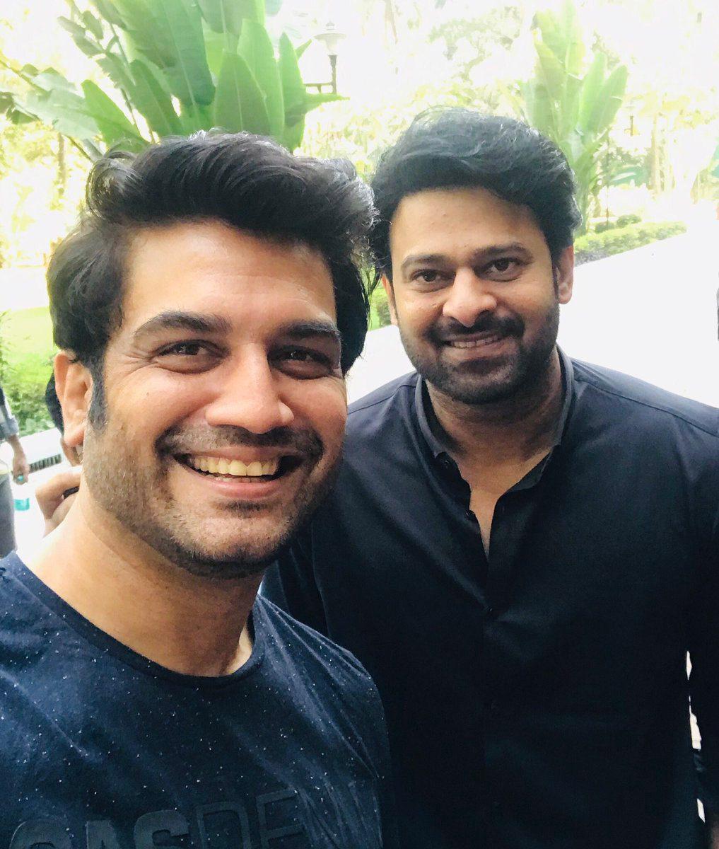 Selfie with Prabhas Feasting Fans