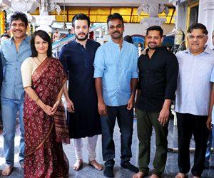 Akhil Akkineni New Movie Launch