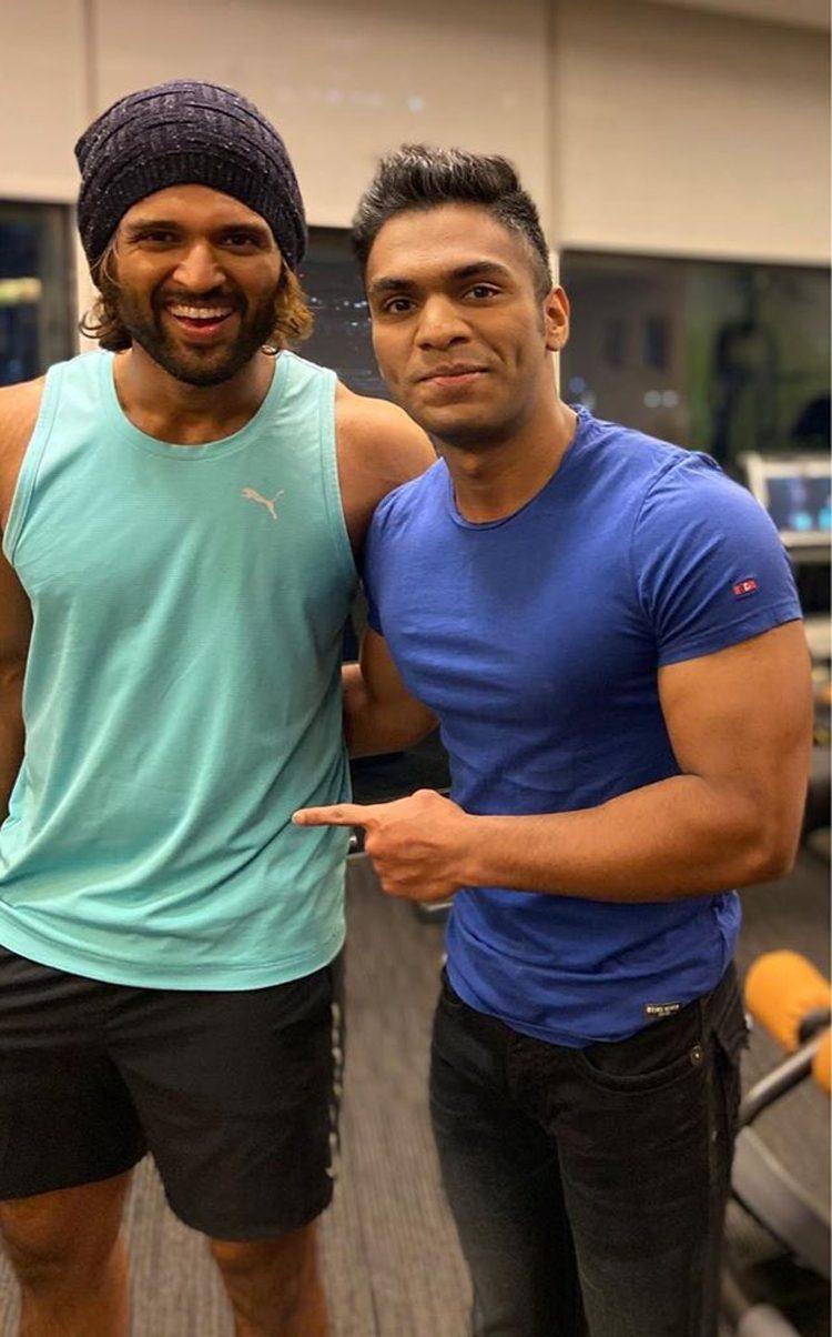 Vijay Deverakonda on Body Transforming Mode