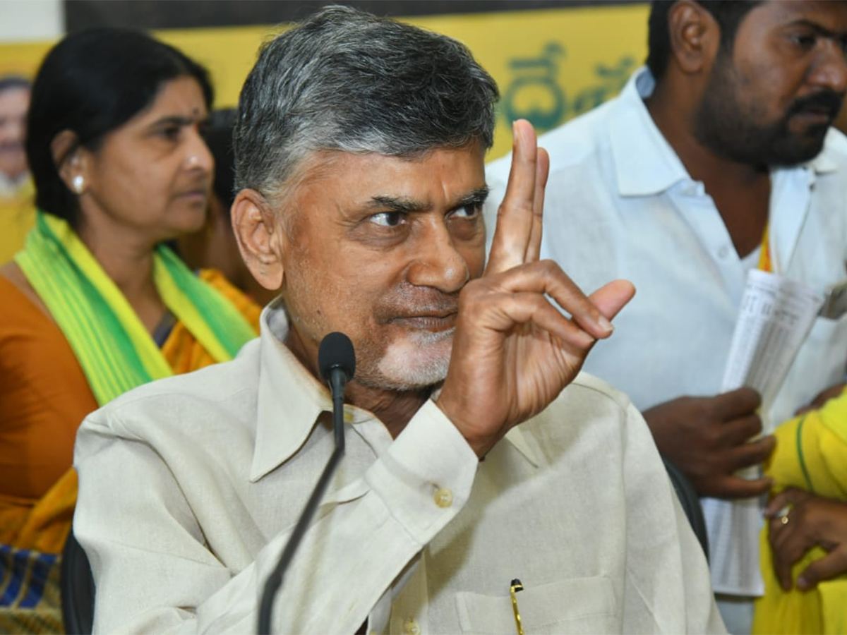 Chandrababu Naidu TDP Review In Lost Constituencies
