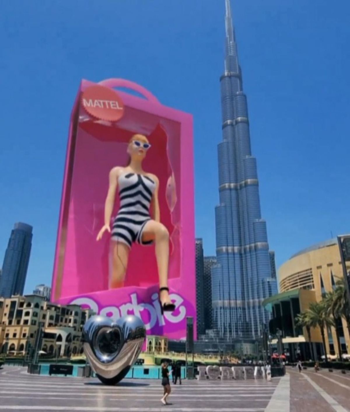 Barbie Steps On Street; For Real!