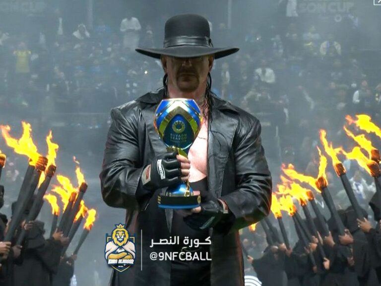 Undertaker Comes Out During a Football Match!