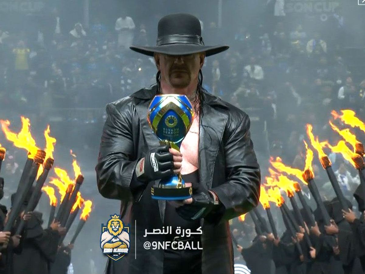 Undertaker Comes Out During a Football Match!