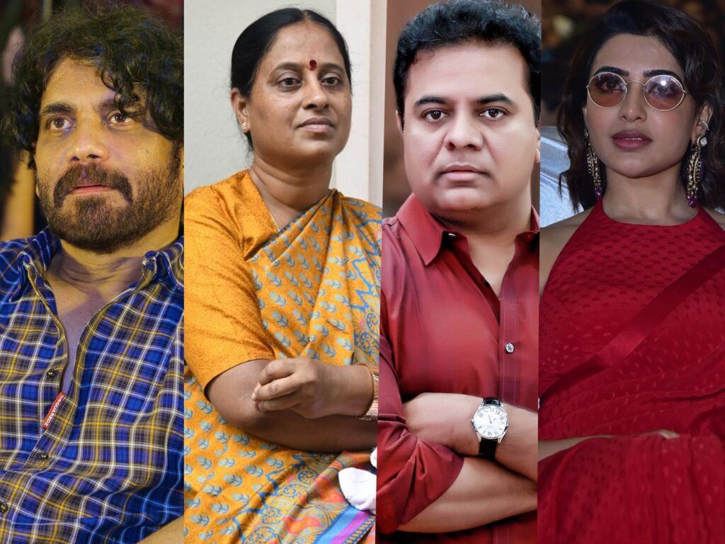 Konda Surekha vs. KTR: The Biggest Victim is Samantha