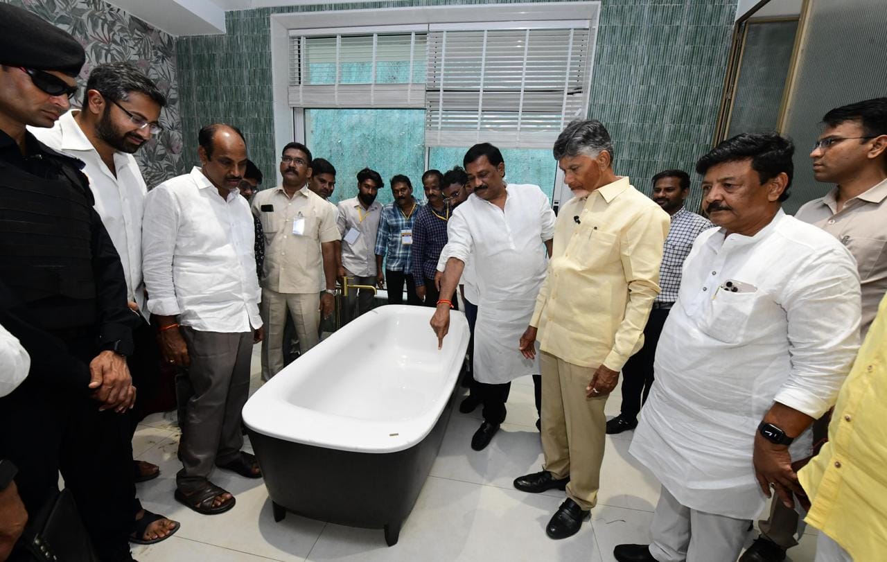 In and Out of Jagan's Rushikonda Palace photos