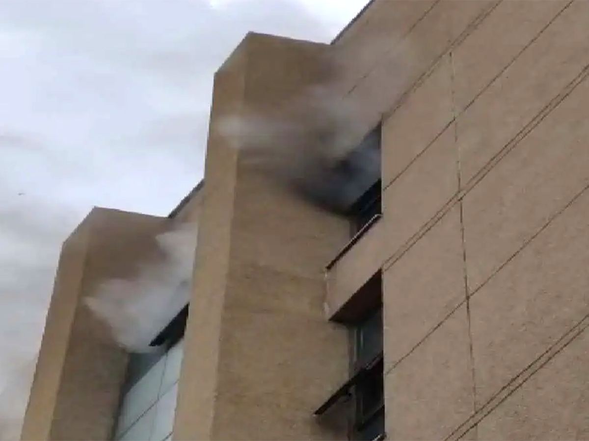 Huge Fire Accident In NIMS Hospital