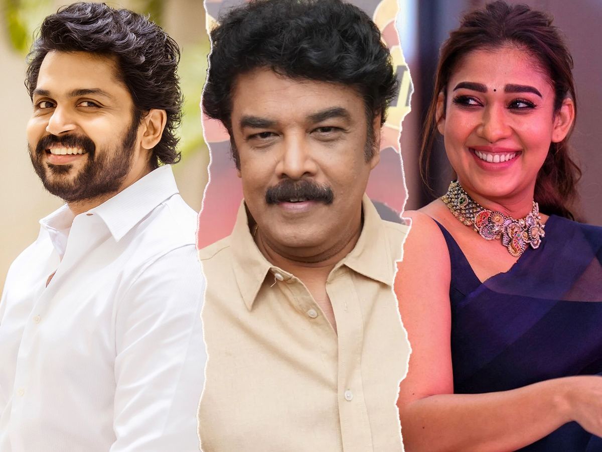 Karthi and Nayanthara with Sundar C: Mass Audience Last Hope