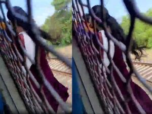 Viral Video: Train Delay Nearly Kills Women