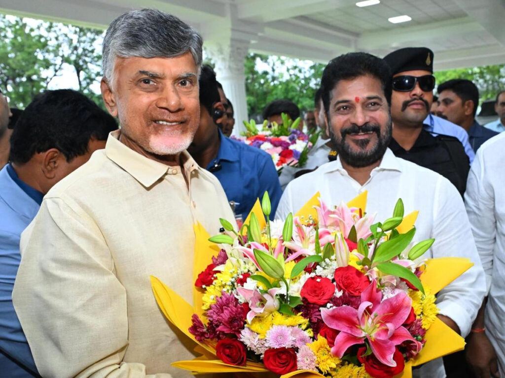 Water Row: First Official Meeting of CBN, Revanth Reddy