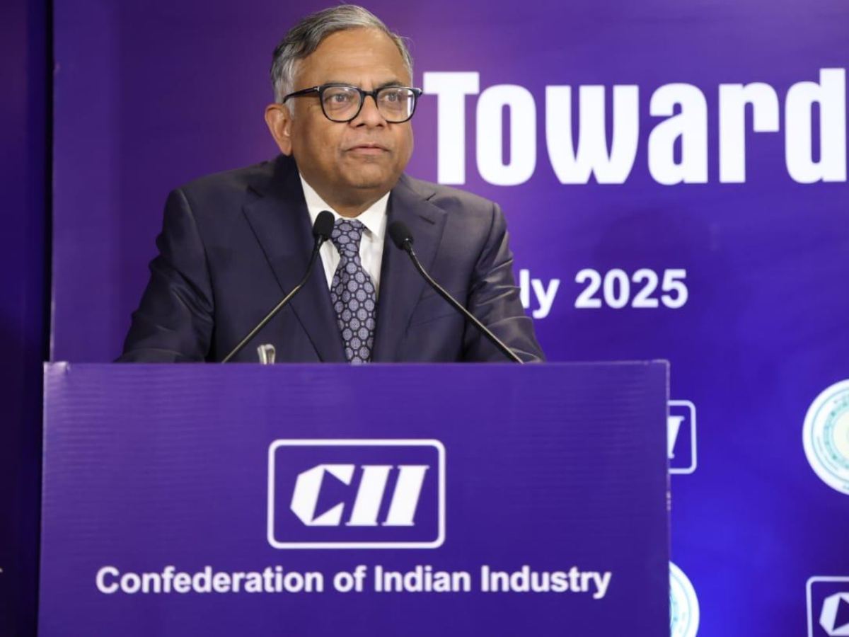 Tata Chairman Chandrasekaran Hails CBN's IT & AP Vision