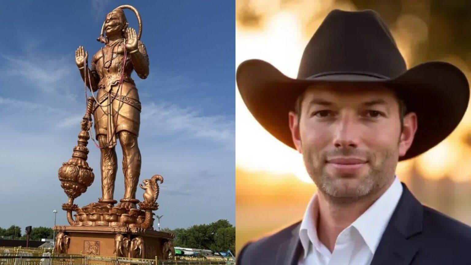 Alexander Duncan from texas calls Hanuman false god