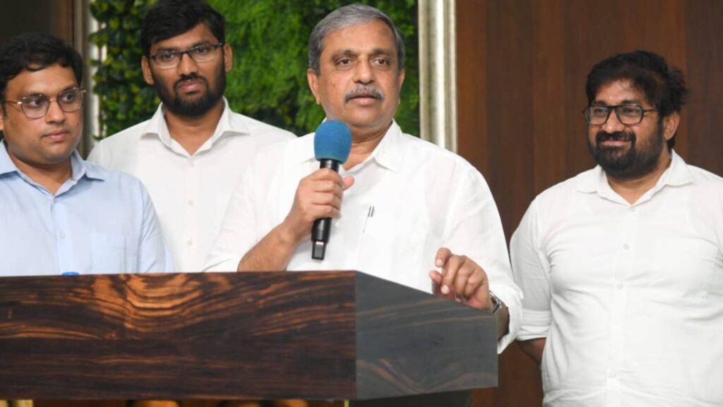 Sajjala Defends Bhargav Reddy in Liquor Scam Row