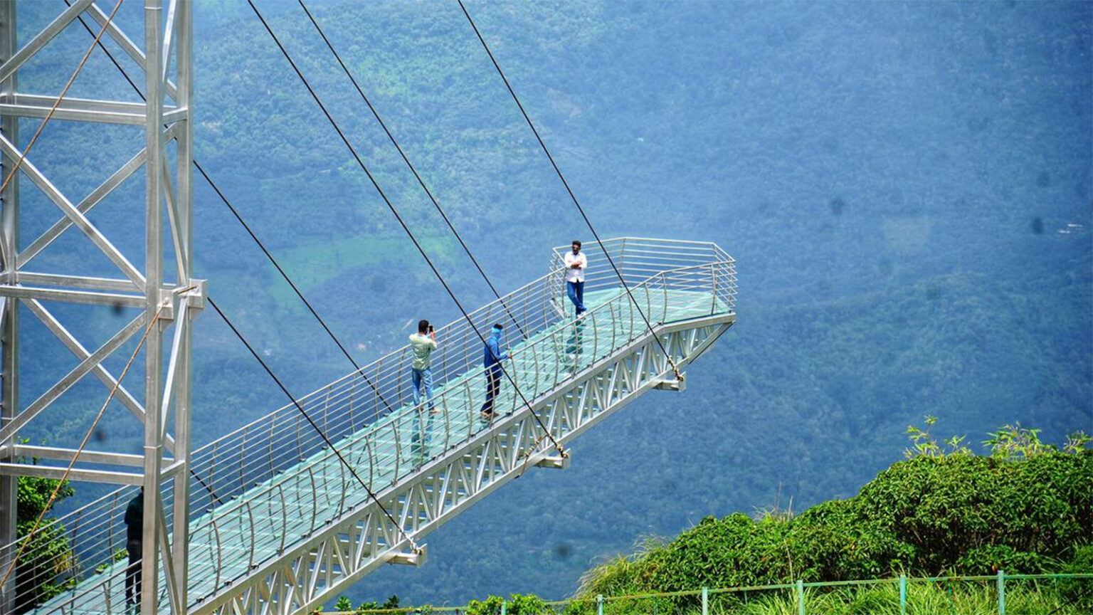Vizag’s glass bridge to open soon