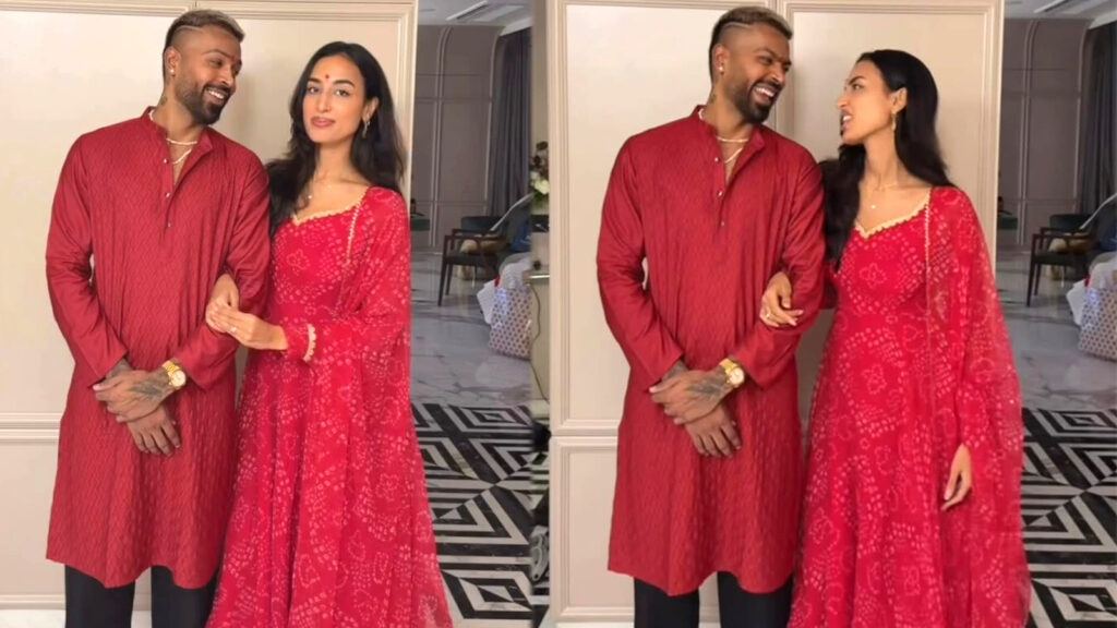 Hardik Pandya and Mahieka Sharma Spark Diwali Buzz