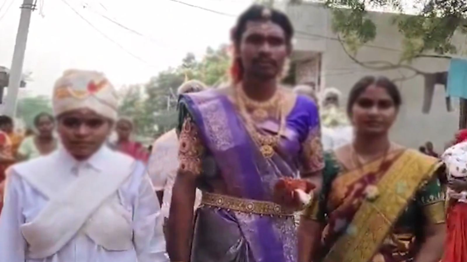Andhra Wedding Goes Viral as Couple Swap Outfits