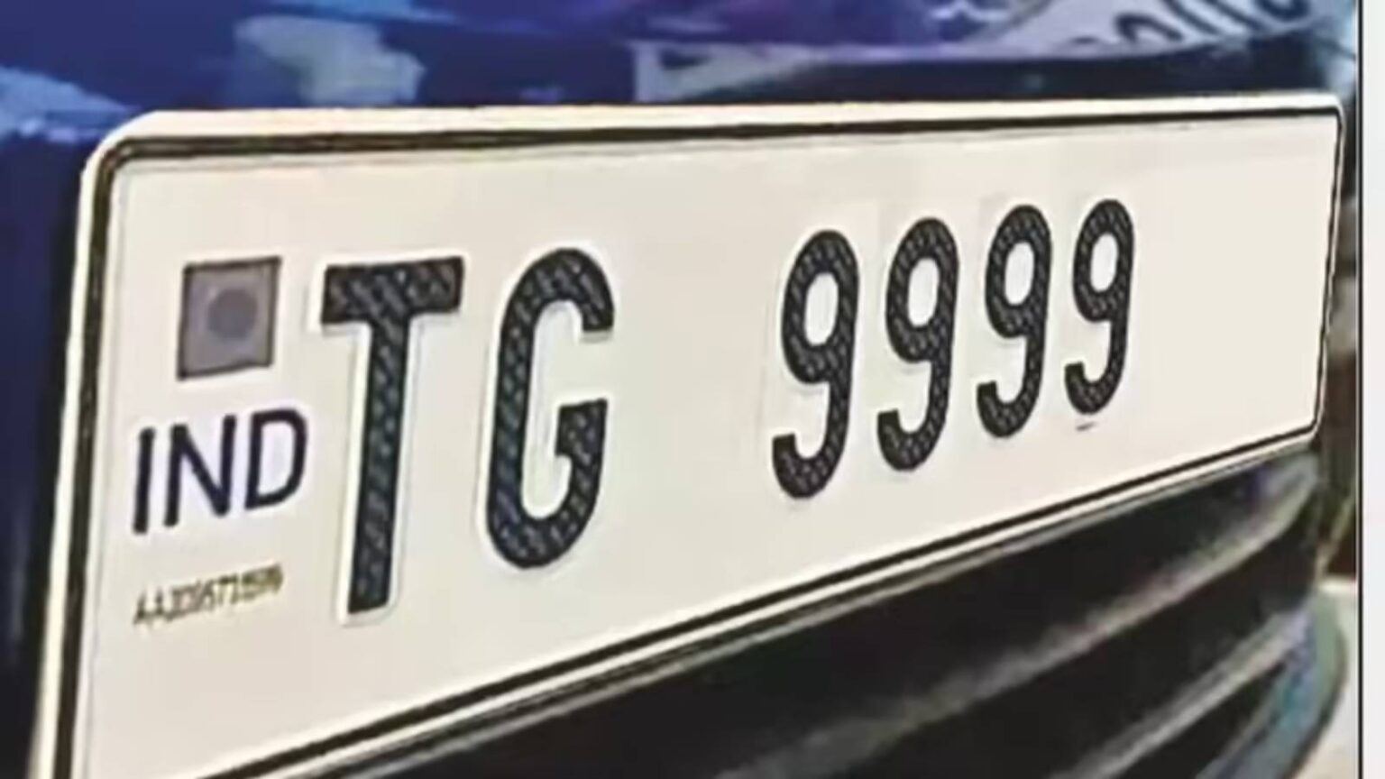 Fancy Number Fees Hiked Sharply in Telangana