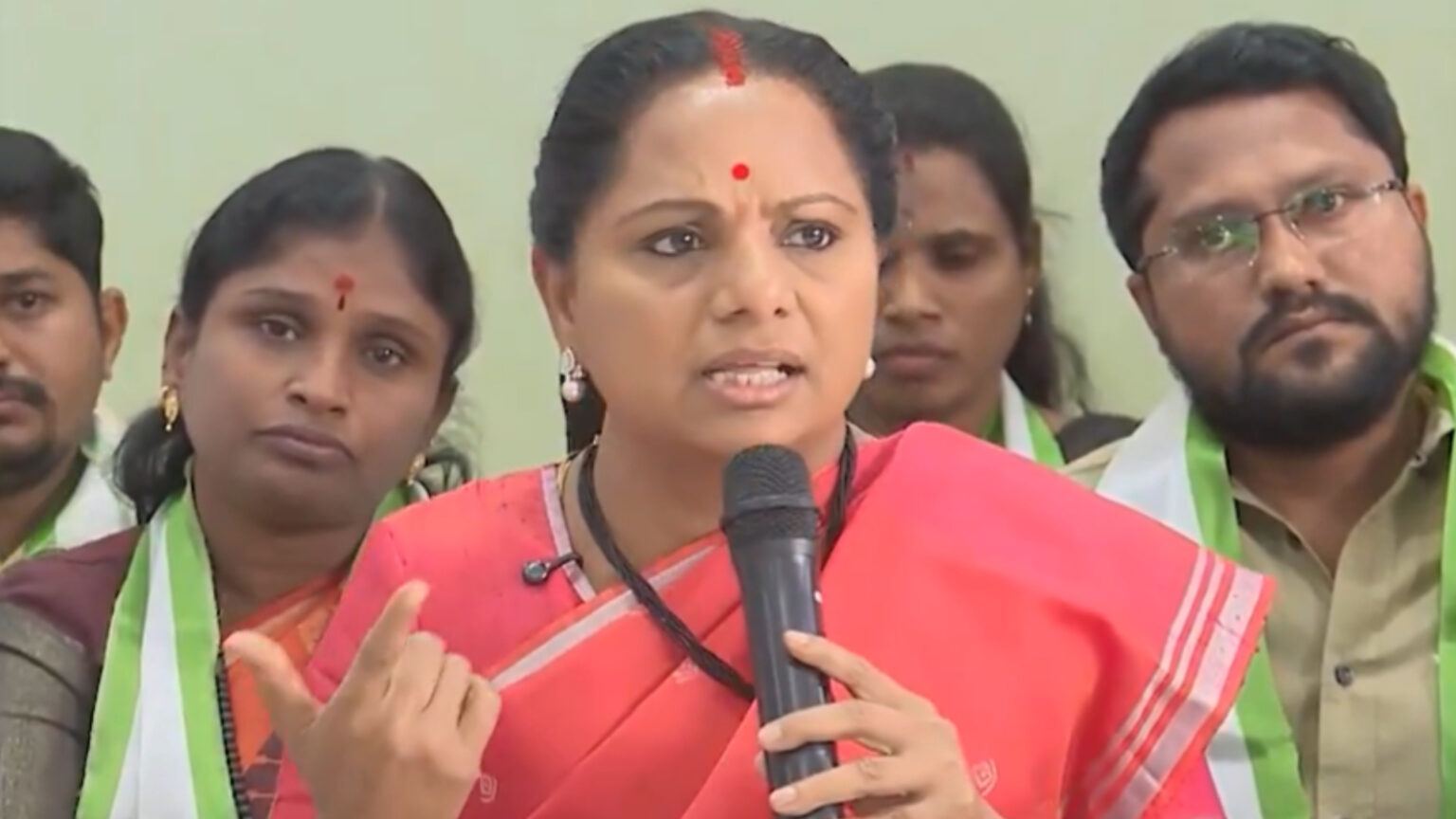 Kavitha Vows CM Bid and Legal Action Against Critics