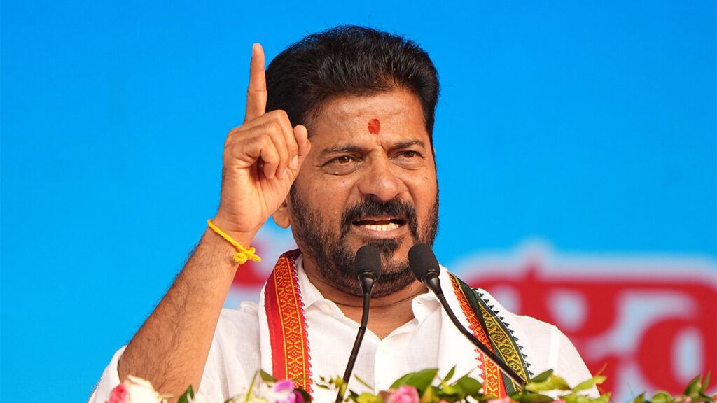 Revanth Reddy Blames KTR, Harish Rao for KCR’s Fall