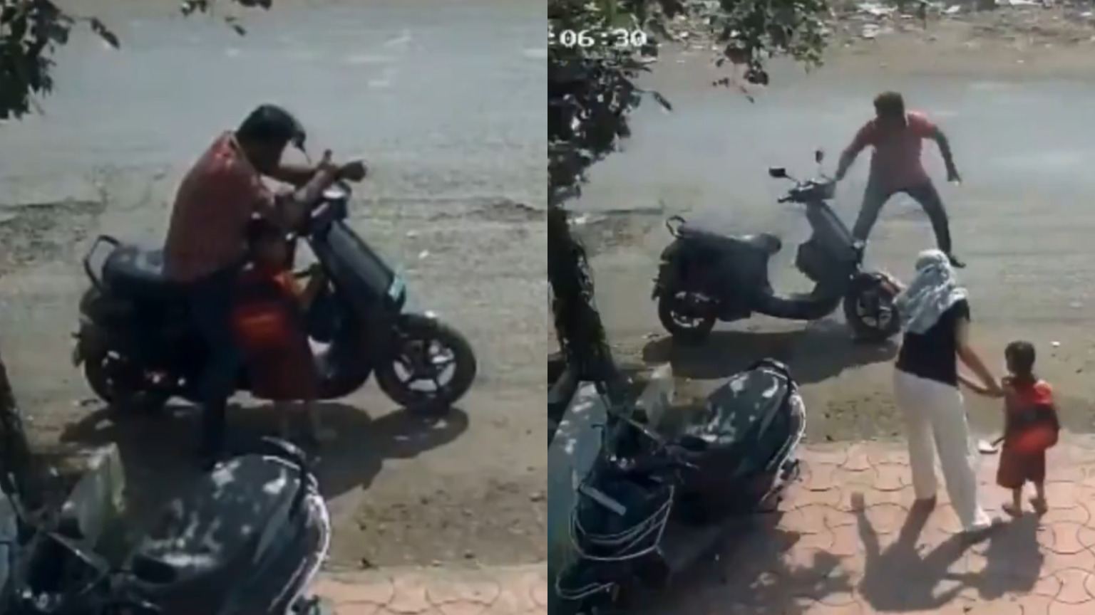 Ola Electric Bike Fire Near Solapur School Raises Alarm