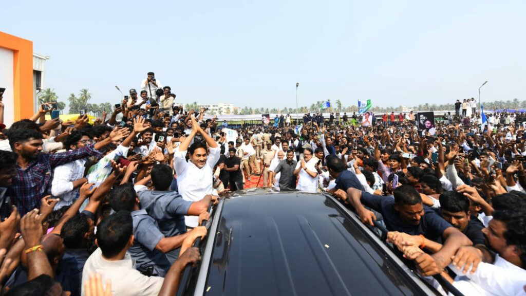 Jagan Changes Route After Police Notices in Vijayawada