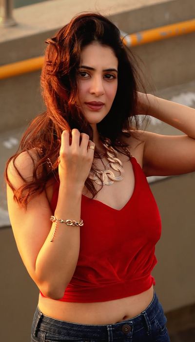 Pics: Arshin Mehta Drops Bold Red Camisole Top Looks